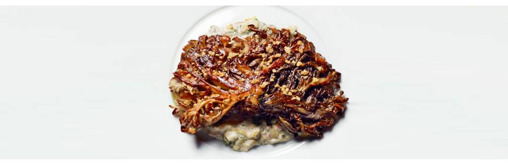 Fried maitake with mashed potatoes ⋆ Fungi natur